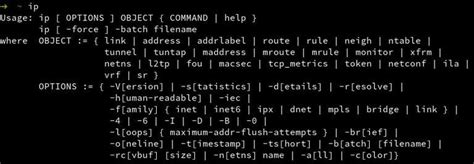 linux ip command with examples linuxize