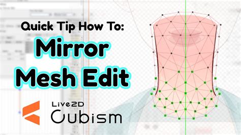 live2d quick tip mirror mesh editing youtube