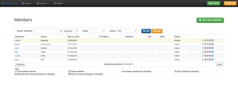 the admin interface web database applications in minutes