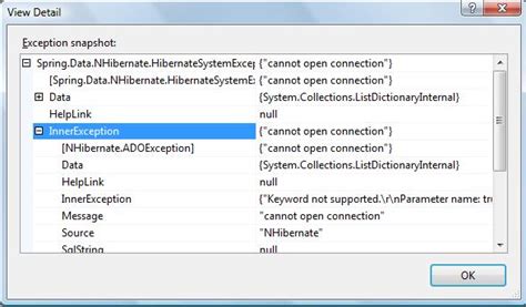 c nhibernate mysql remote db server connection string issue