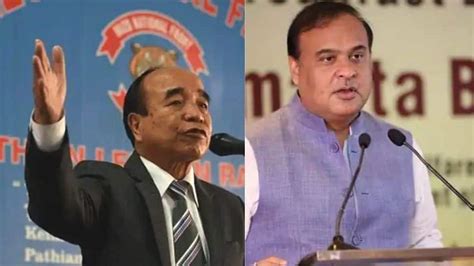 Its A Truce Assam To Revoke Travel Advisory Against Mizoram India