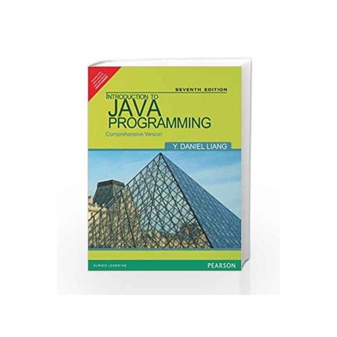 introduction to java programming comprehensive version 7e by liang