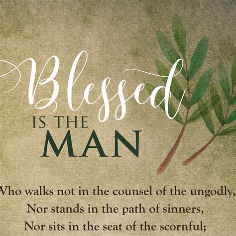 Psalm 1 1 3 Blessed Is The Man Shall Prosper Fathers Day Verse Extra
