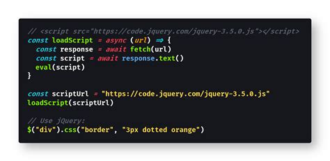 how to load external javascript files from the browser console by dr