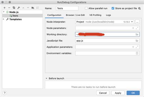 testing how to configure ide to run any node js file from