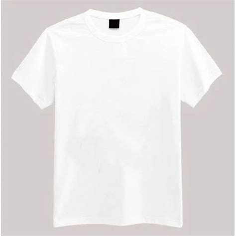Cotton White Men Plain T Shirt Round Neck At Rs 250 In Mumbai Id