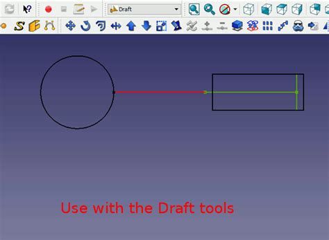 macro constraint draft freecad documentation