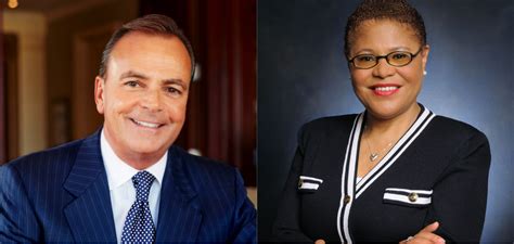 La Mayoral Election Poll Shows Karen Bass Rick Caruso Nearly Tied