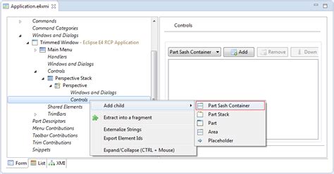 die anleitung zum eclipse rcp für den anfänger workbench anwendung