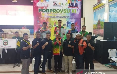 Porprov Sumut 2022 Kontingen Medan Raih Juara Umum Tarung Derajat