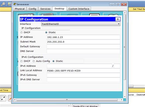 college cara setting dns server dengan cisco packet tracer