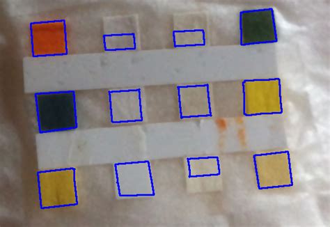 python finding squares in image signal processing