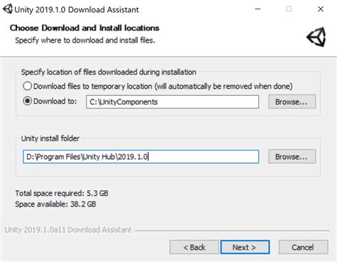 unity manual installing unity from the command line