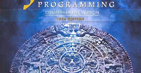 introduction to java programming comprehensive version 10th edition