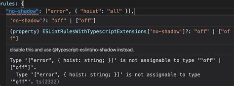 provide type support for eslintrc js · issue 2488 · typescript eslint
