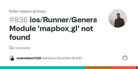 ios runner generatedpluginregistrant m 12 9 module mapbox gl not