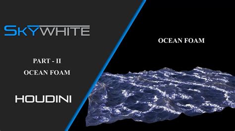 how to create ocean foam and render it with karma houdini tutorial