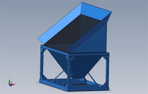 料斗 Solidworks 2012 模型图纸免费下载 懒石网