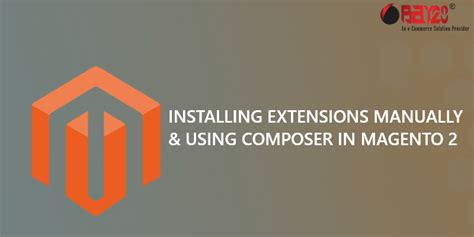 installing extensions manually and using composer in