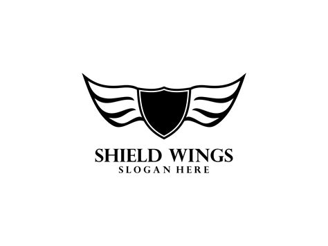 Shield Wings Vector