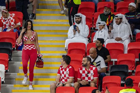Ex Miss Croatia Ivana Knoll At Fifa World Cup 2022 R Pics