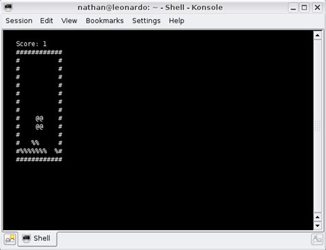 tetris for the command line with python