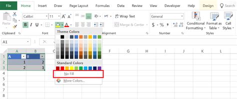 banded rows in excel not working microsoft tech community