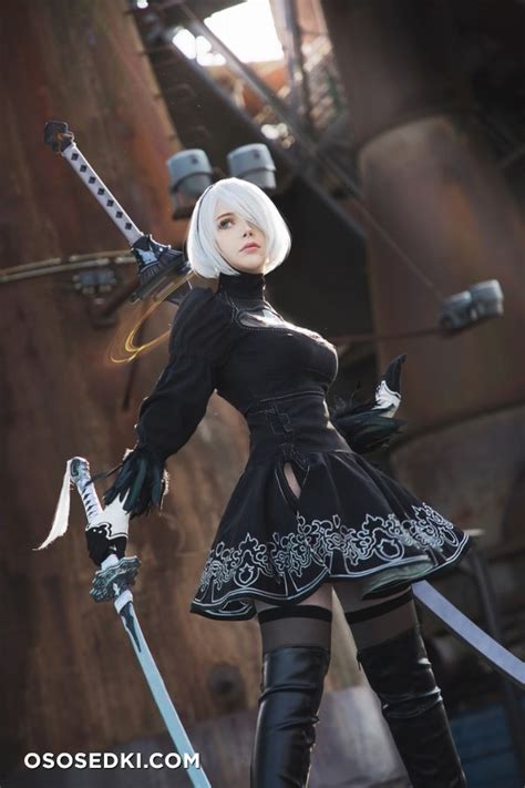 Saya The Fox Sai Westwood 2b A2 Nier Automata Naked Cosplay Asian