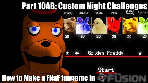 How To Make A Fnaf Fangame In Clickteam Fusion 2 5 Part 10ab Custom