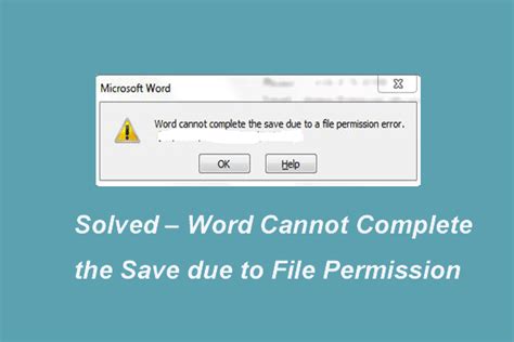 cannot save word document due to file permission error finallasopa