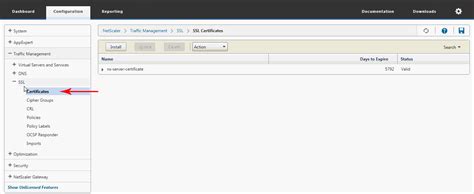 installing an ssl certificate on citrix netscaler vpx ssl