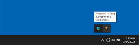 how to enable drag and drop in windows 11 taskbar windospc