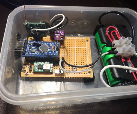 arduino ultra low power weather station 5 steps
