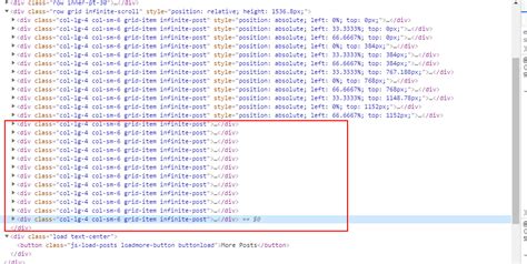 javascript why ajax load more and isotope not working together