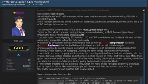 Hacker Claims To Be Selling Twitter Data Of 400 Million Users