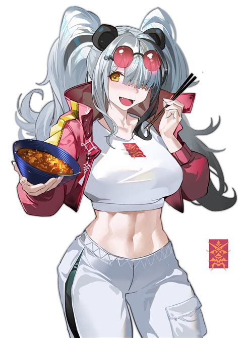 あんスタ「 Arknights 明日方舟 アークナイツ 食铁兽 Panda 小熊」 Nikoのイラスト