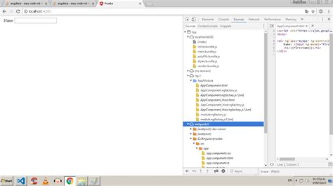 angularjs easy code not working on empty project binding input