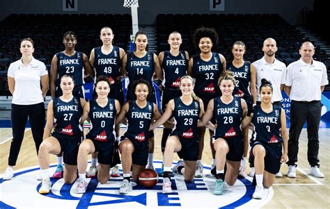 Basket Léquipe De France Féminine U20 Sacrée Championne Deurope