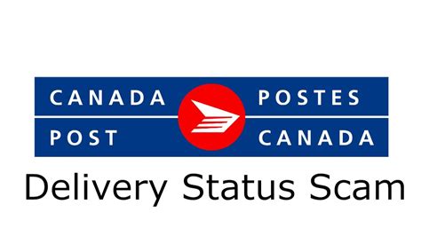 Canada Post Delivery Status Youtube