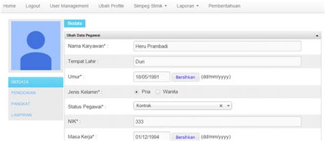 download source code sistem informasi kepegawaian