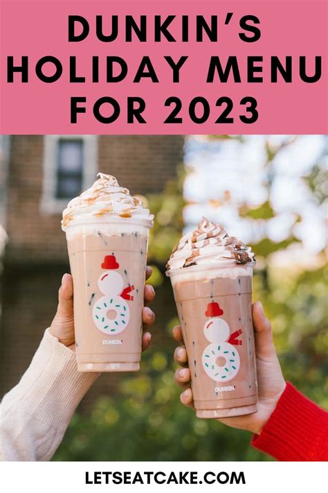 Dunkins Holiday Menu For 2023 Includes Loaded Hash Browns And Cookie