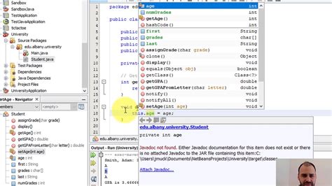 java getters and setters youtube