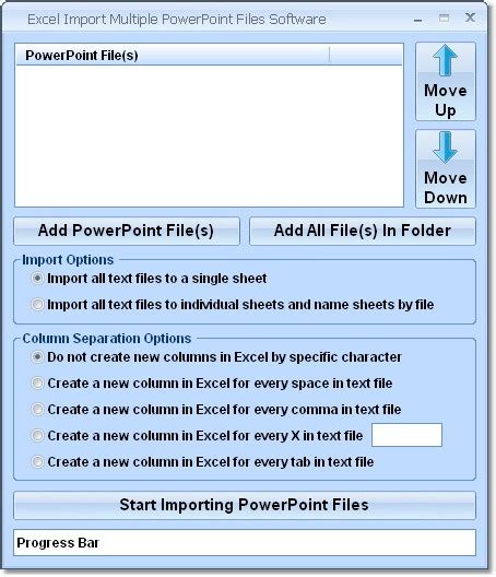 excel import multiple powerpoint files software 7 0 review and download