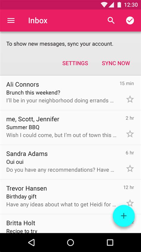 errors patterns material design guidelines