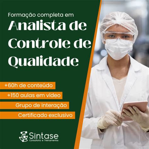 Formação Em Analista De Controle De Qualidade