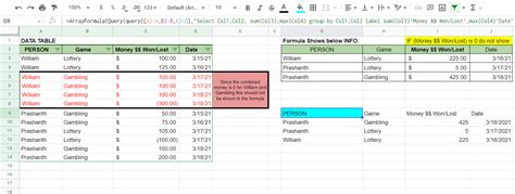help with making one column with same value have a different outcome