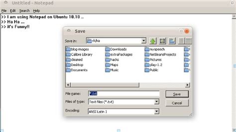 notepad for ubuntu 11 04 10 10 sudobits free and open