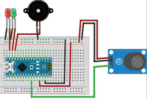 arduino mq 2 gas sensor gas leak alert