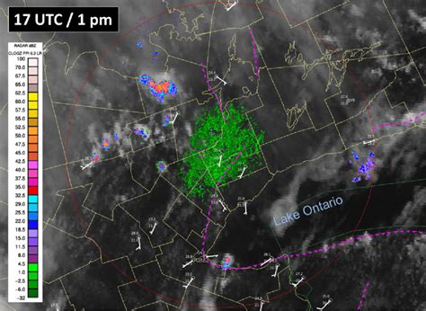 composite plot at 1700 utc showing king city radar data
