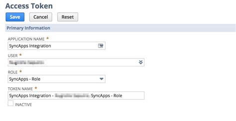 how to setup netsuite token based authentication as authentication type
